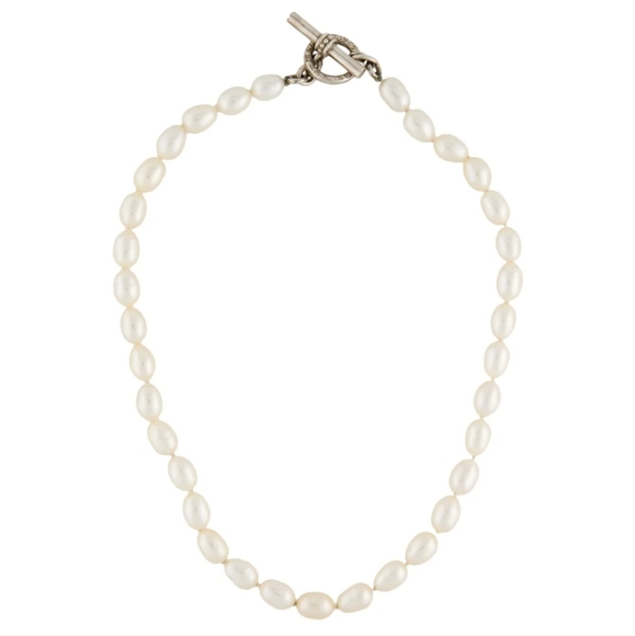 SLANE | Jewelry | Slane Cultured Pearl Necklace | Poshmark